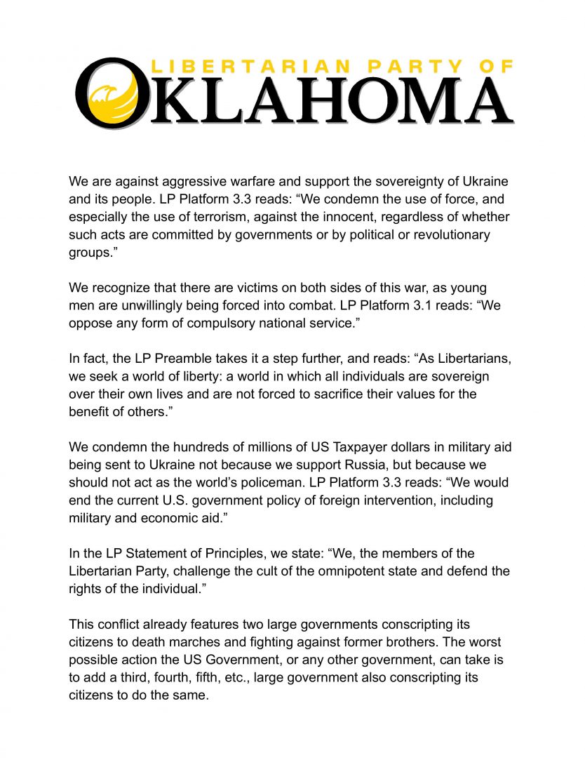 Libertarian Party of Oklahoma